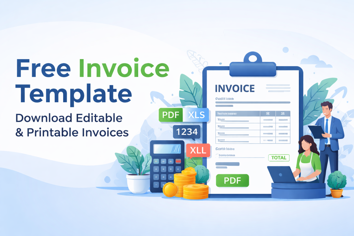 Free Invoice Template – Download Professional Invoice Templates